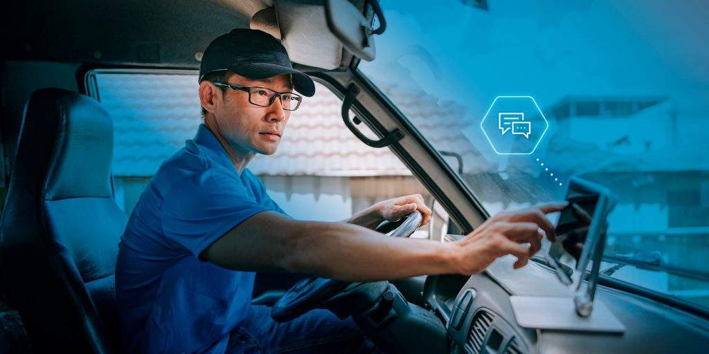 Comunicación con Conductor para una Operación más Eficiente y Segura a través de Telemática