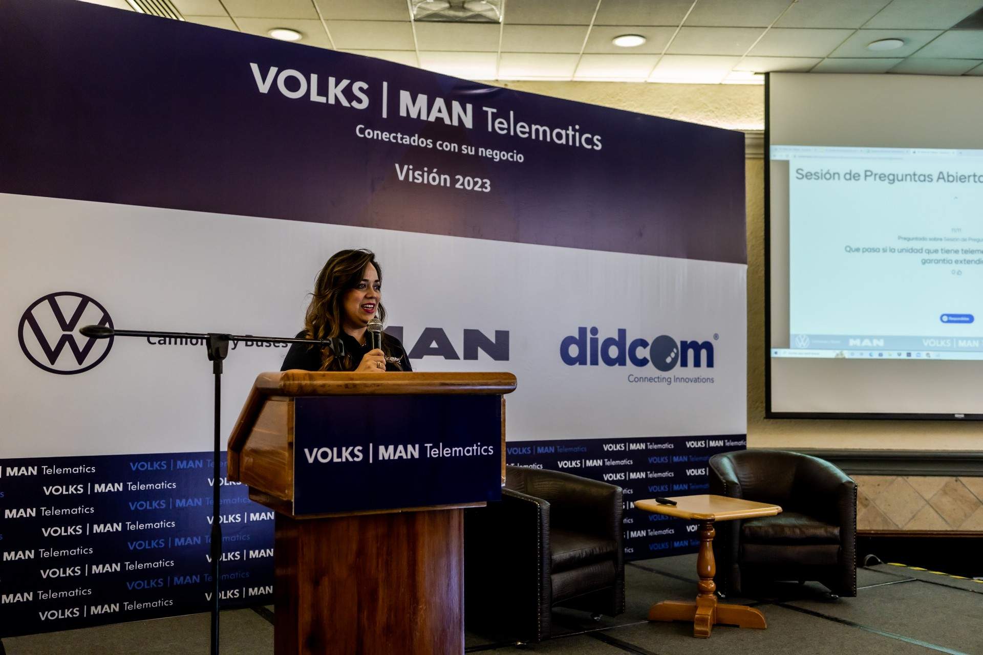 Didcom celebra workshop de VOLKS MAN Telematics Visión 2023