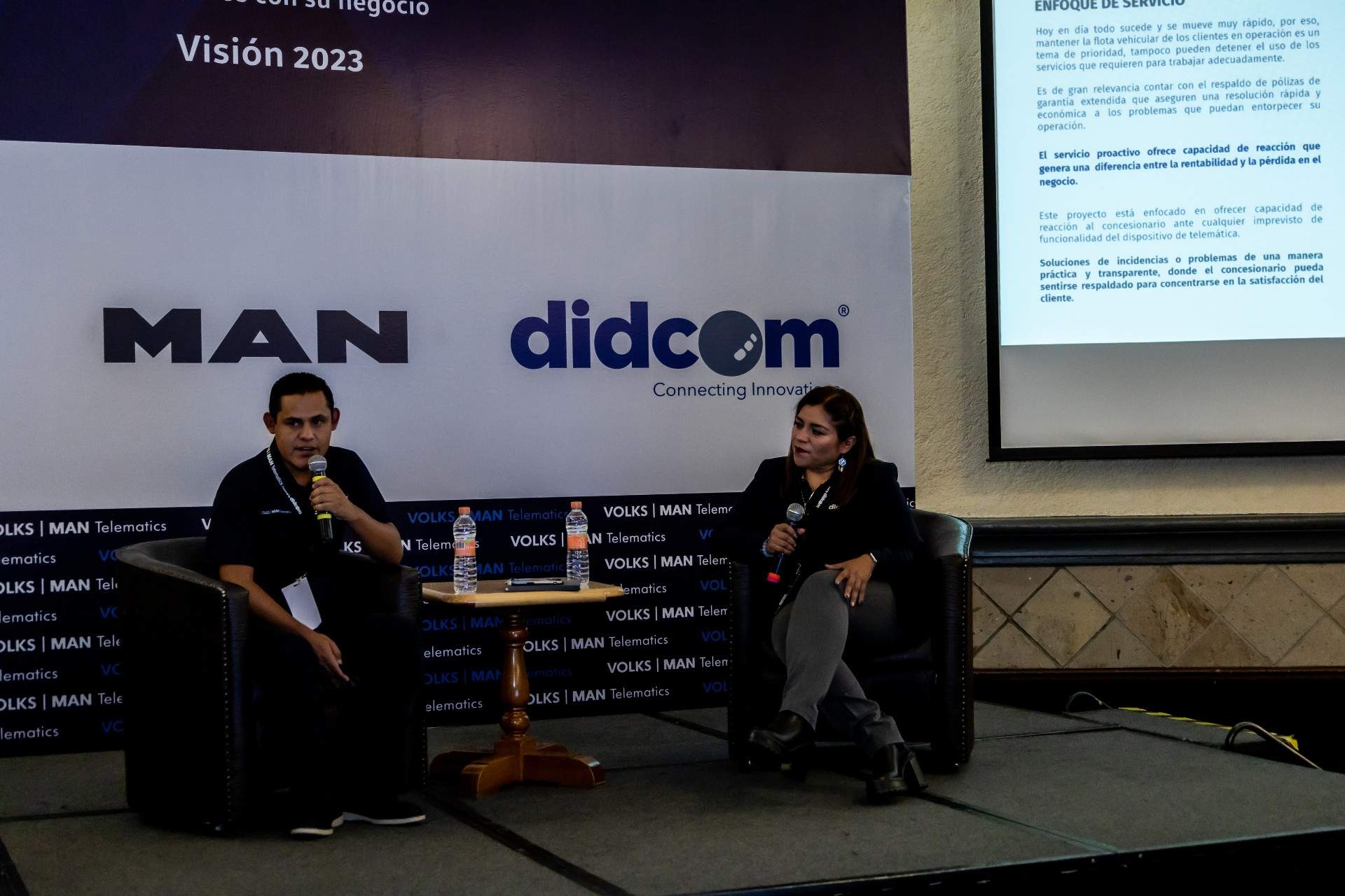 Didcom celebra workshop de VOLKS MAN Telematics Visión 2023