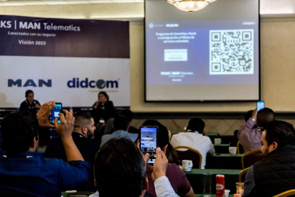 Didcom celebra workshop de VOLKS MAN Telematics Visión 2023