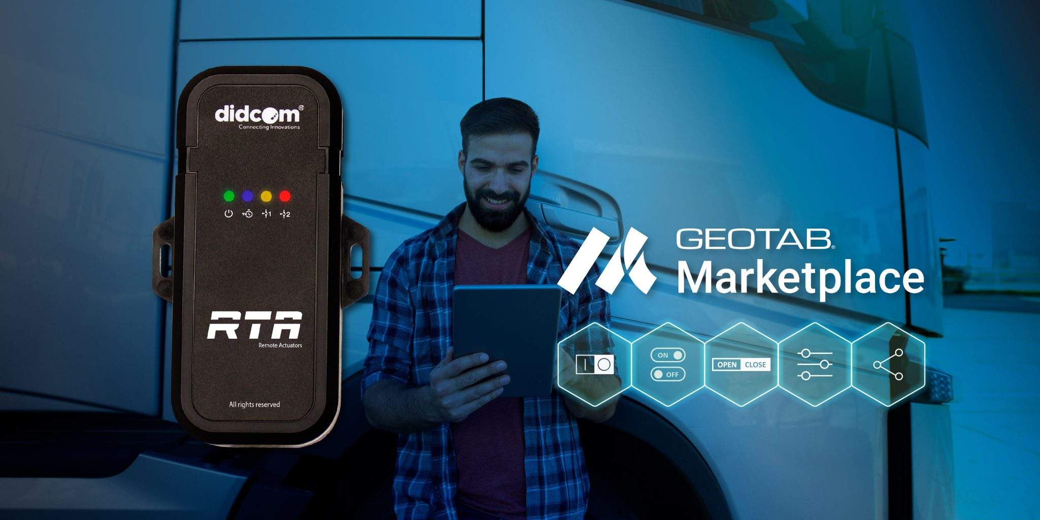Didcom RTA, ahora disponible en Geotab Marketplace • Didcom